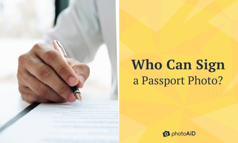 Who can sign a passport photo [friend, post office & more]