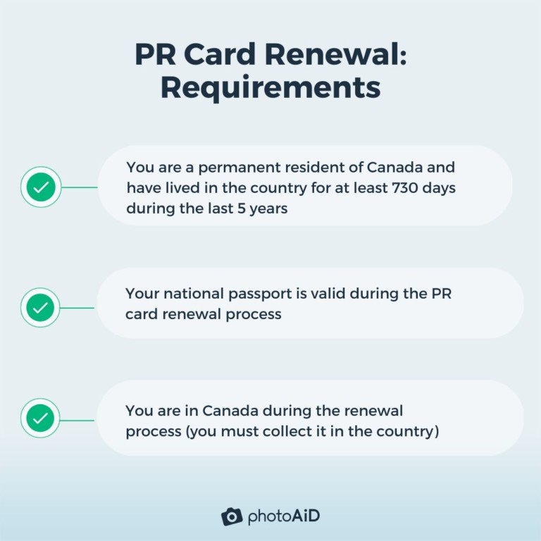 PR Card Renewal Checklist and Online Requirements