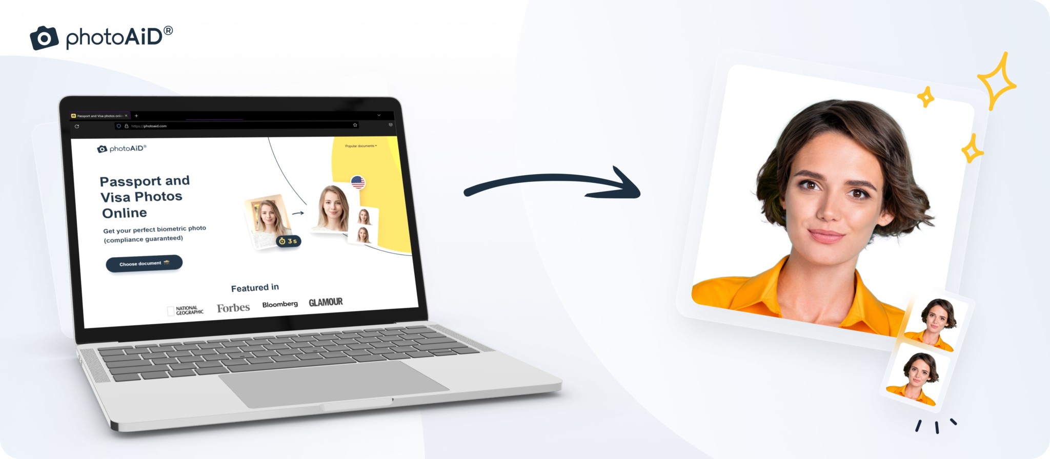 Bad & Good Passport Photo Examples (Based on Requirements)