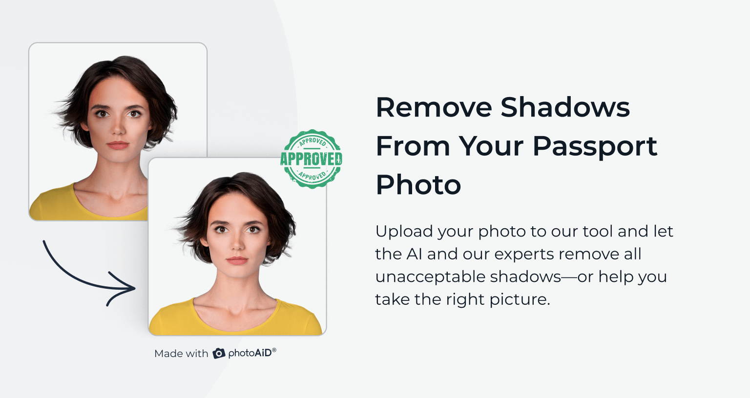 Rules on Shadows in Passport Photos [+How to Avoid Shadows]